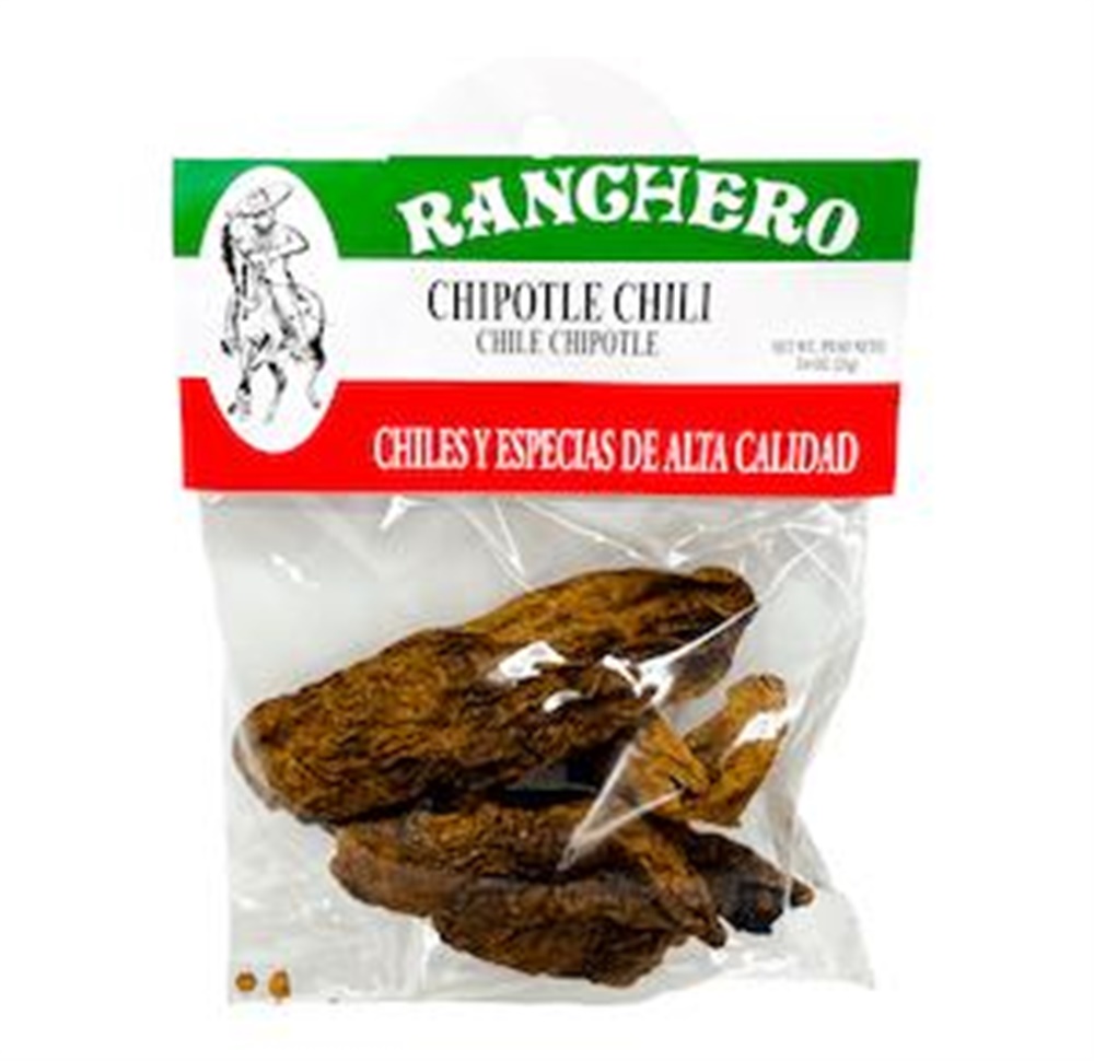 Dried Chile Chipotle Chili Pods 3/4 oz