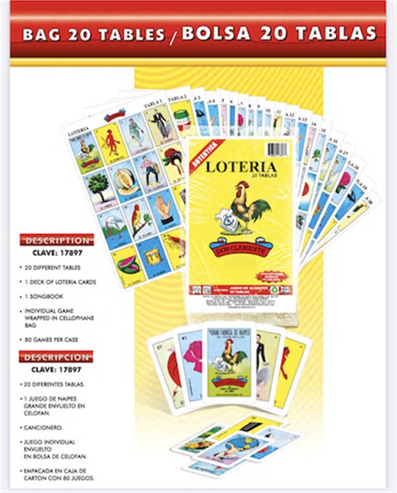 Memoria de loteria chica 1 unit